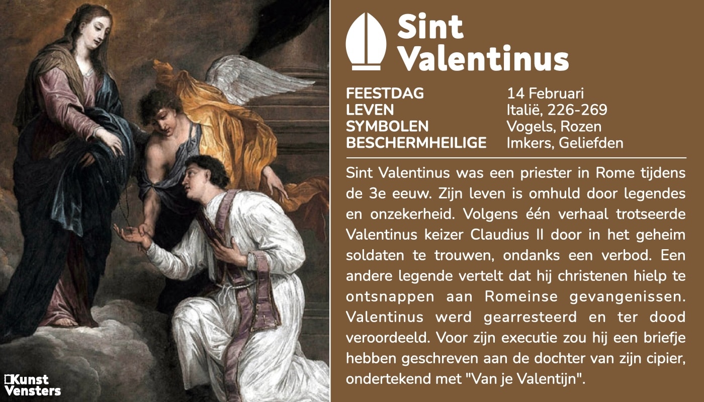 Waarom vieren we de liefde op Sint Valentijnsdag? - KunstVensters
