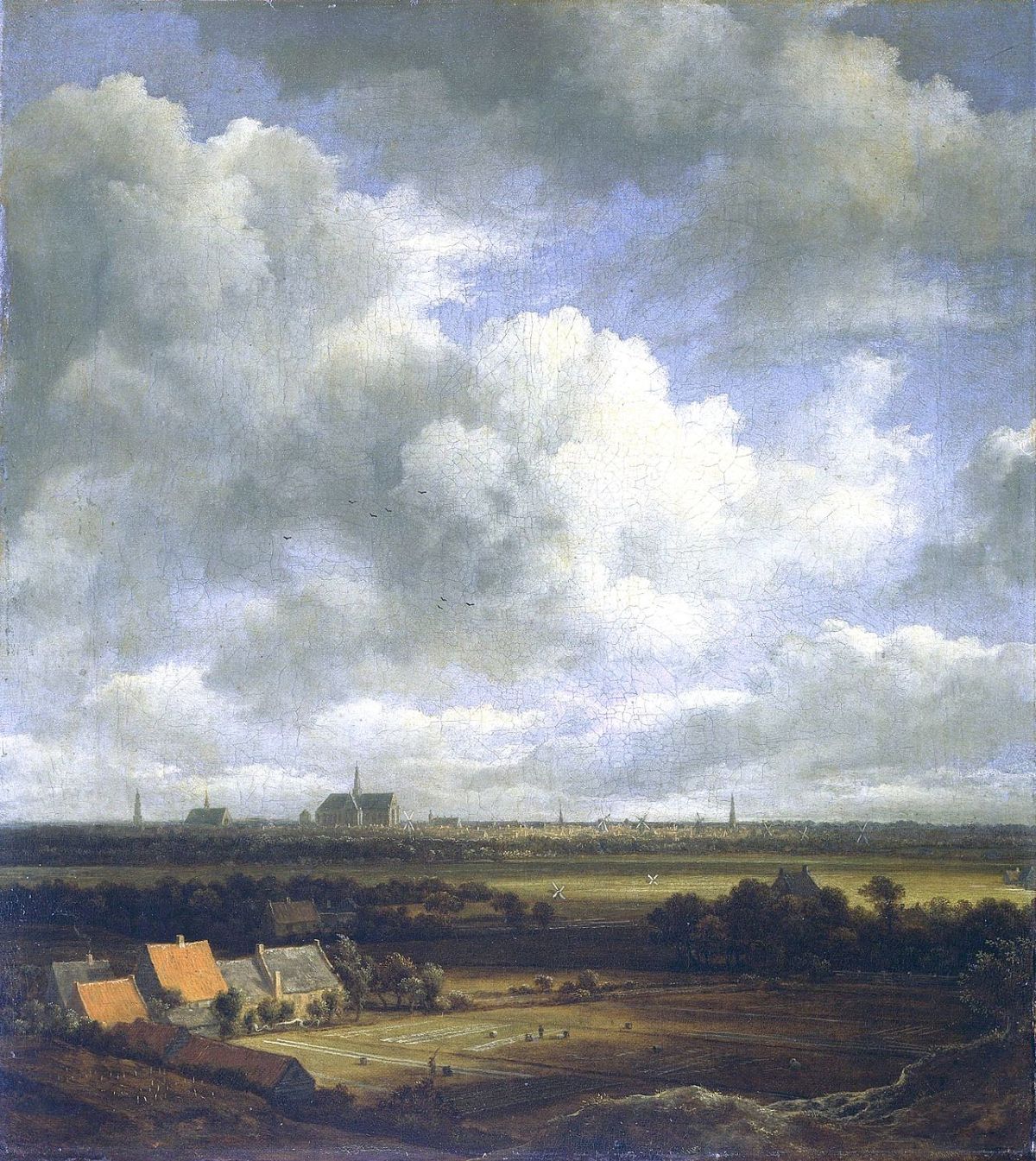 Op pad met Jacob van Ruisdael: Haarlem vanuit de Duinen - KunstVensters