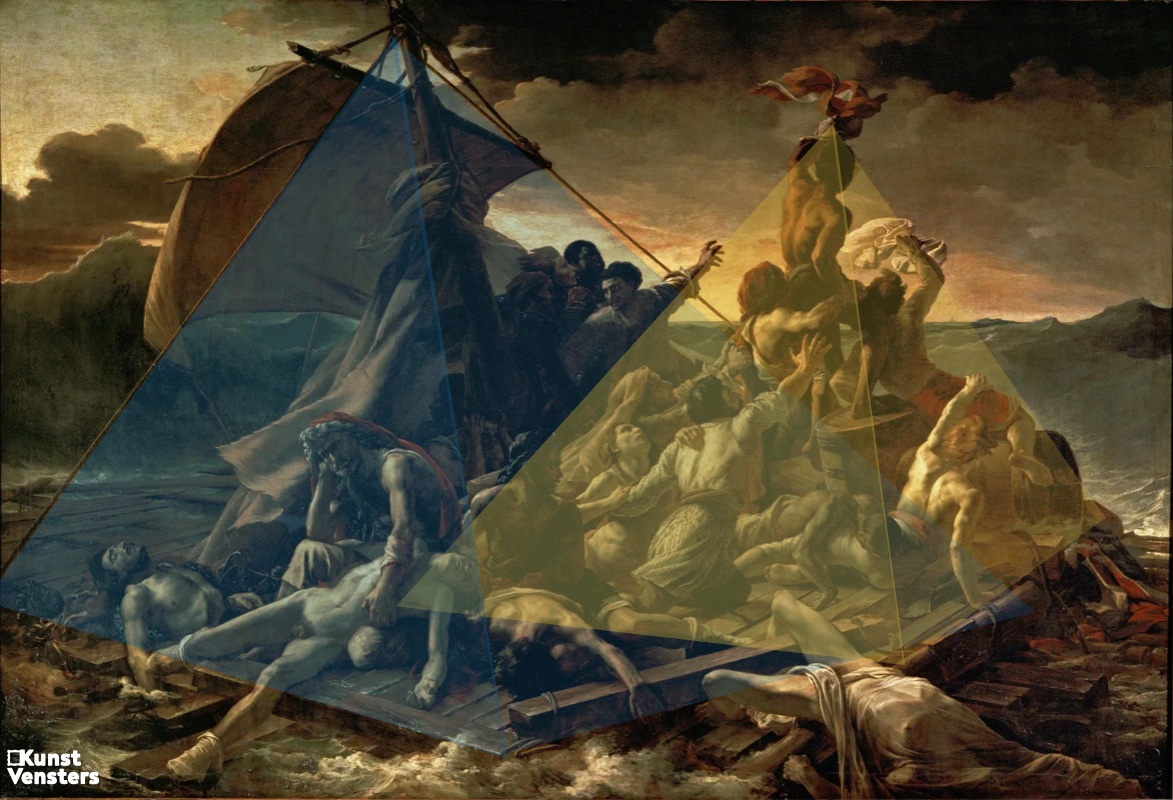 Compositie-Vlot-Medusa-Gericault - KunstVensters