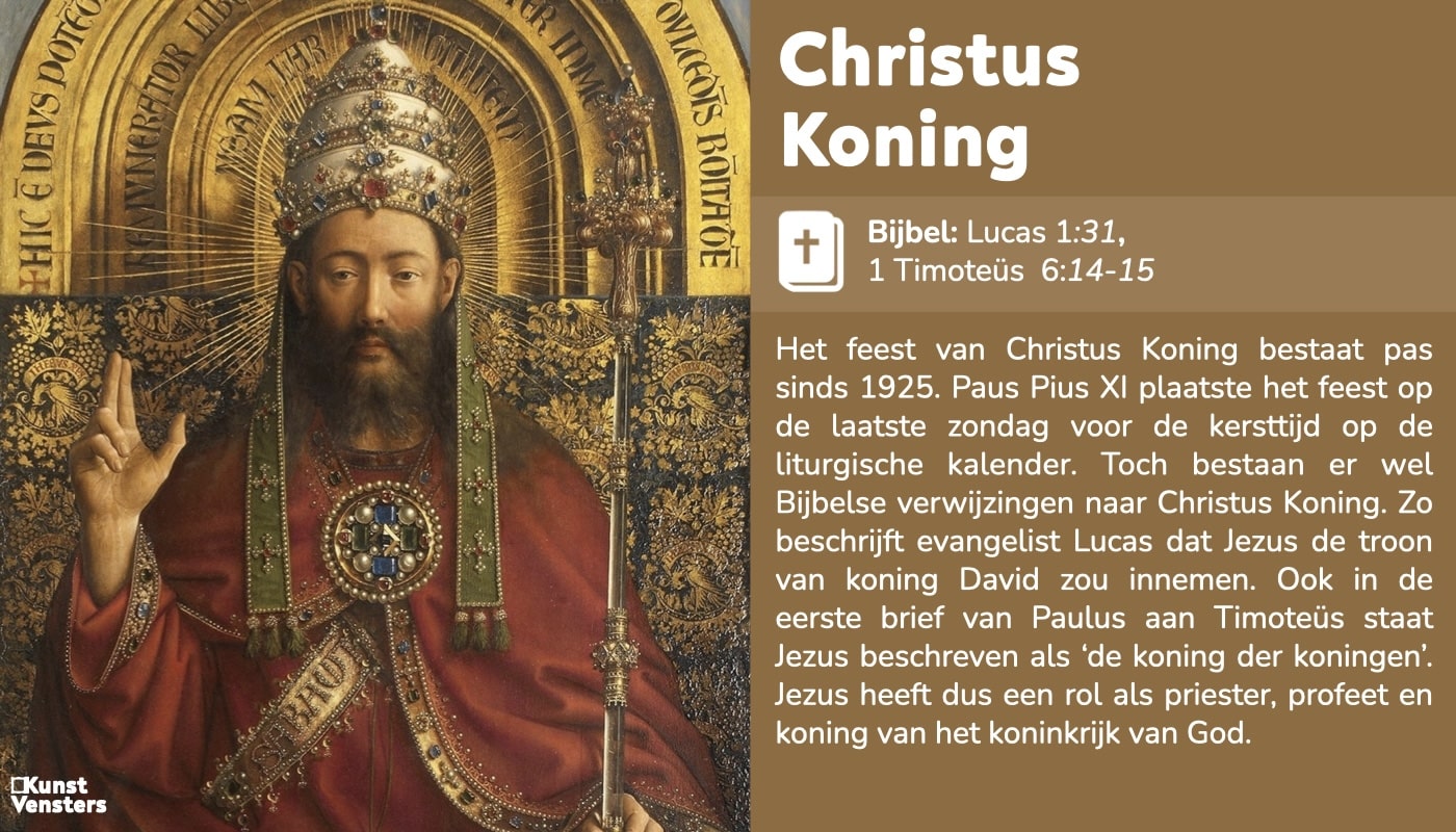 Christus Koning: het Laatste Feest van het Kerkelijk Jaar - KunstVensters