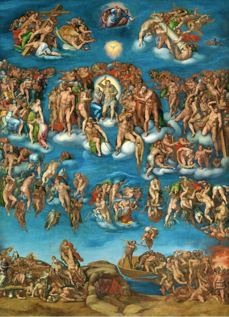 Wie is wie in het Laatste Oordeel van Michelangelo? - KunstVensters