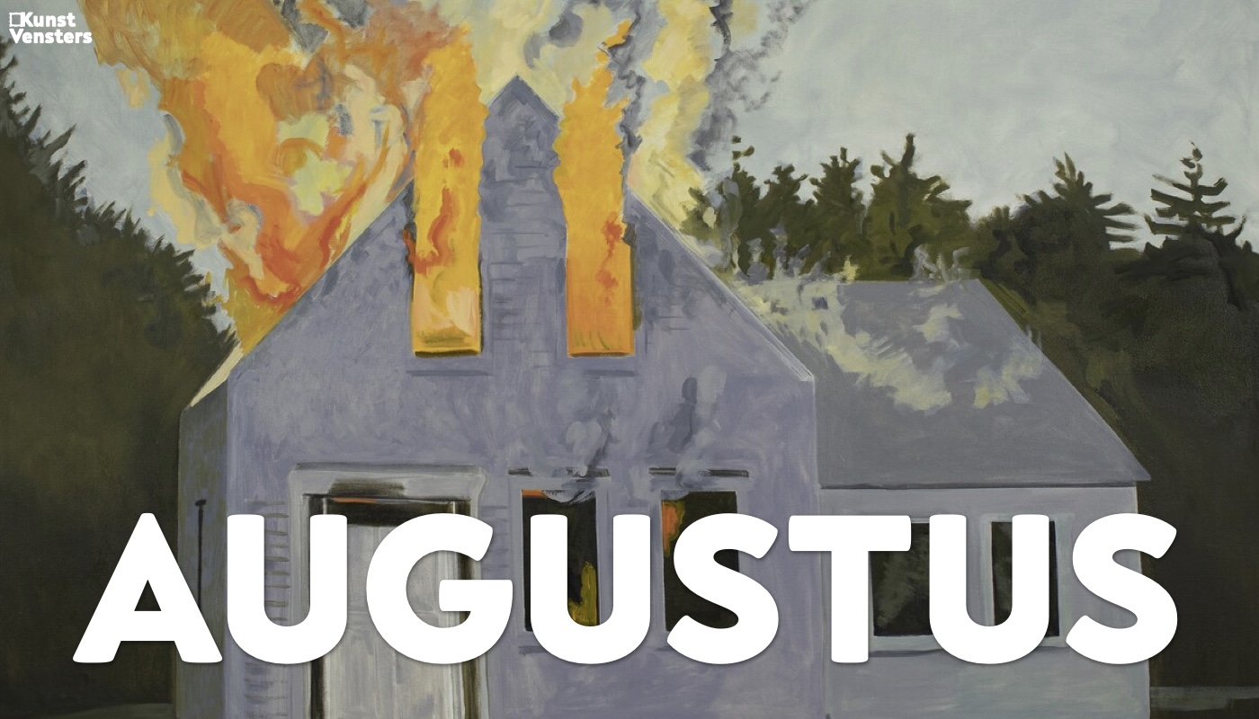 Kunstkalender Augustus 2025 - Lois Dodd en Francis De Bolle - KunstVensters