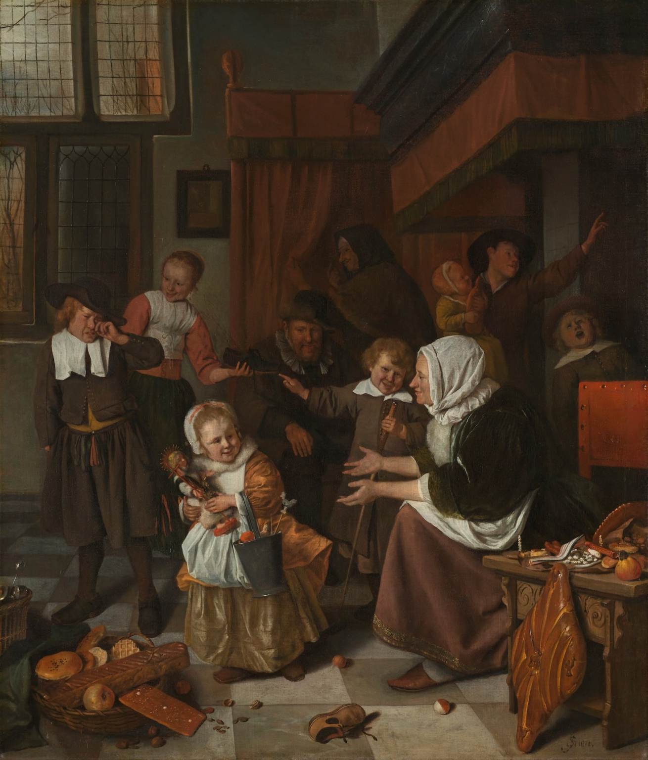Huishouden van Jan Steen stond model voor zijn schilderijen - KunstVensters