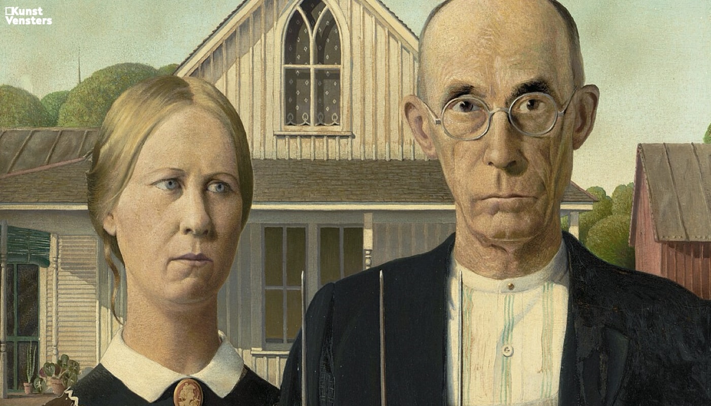 Grant-Wood-American-Gothic - KunstVensters