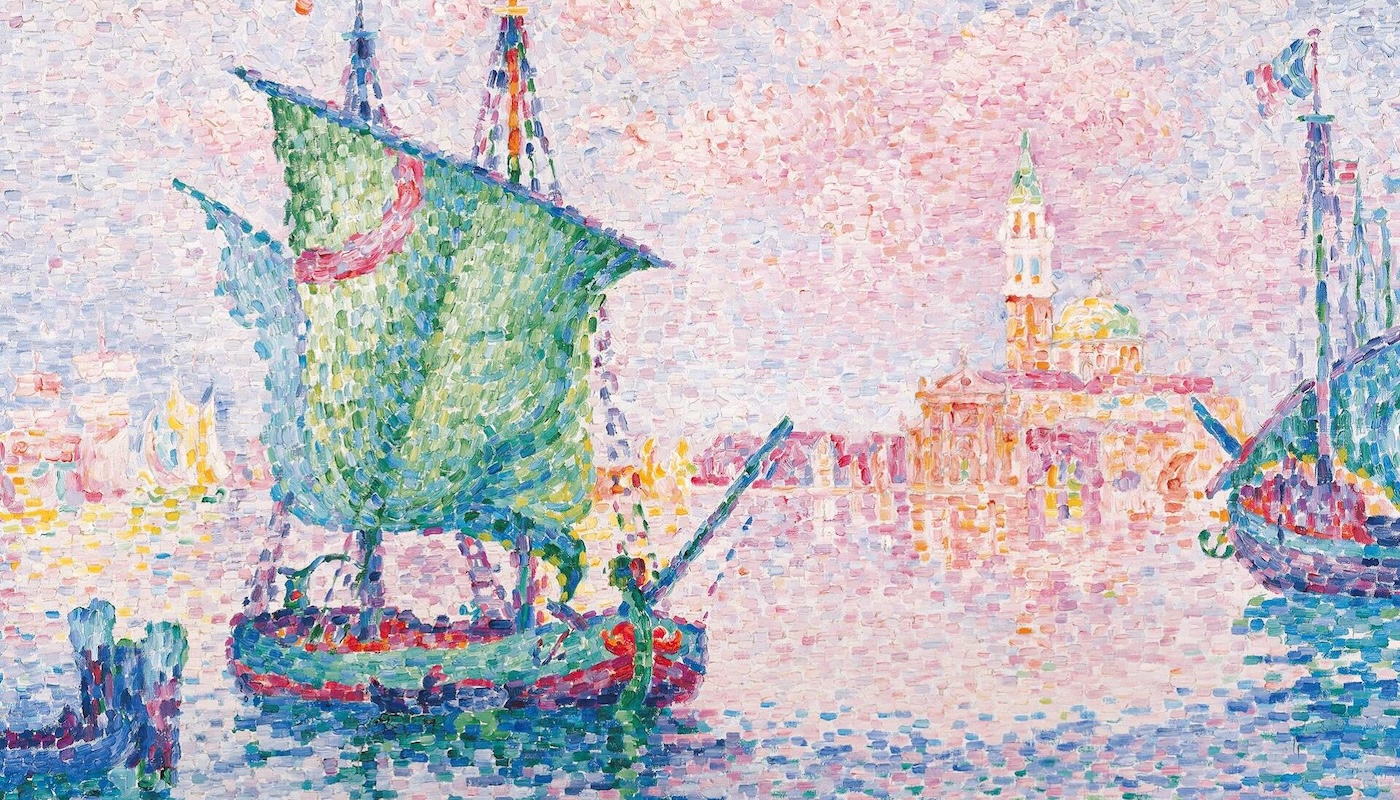 signac-venetie-roze-wolk - KunstVensters